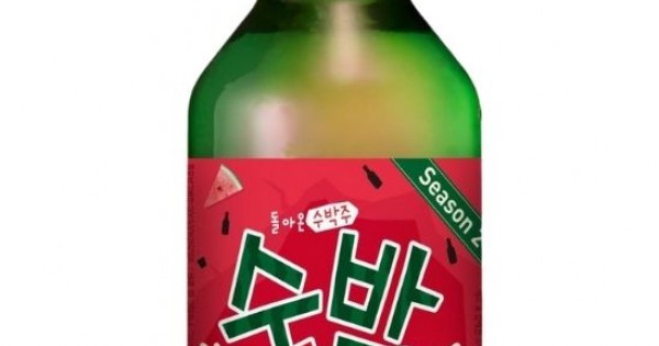 Gulp Gulp Watermelon Soju | Alc. 7.7% By Vol. | 360ml | 韩国烧酒(西瓜口味)| KR