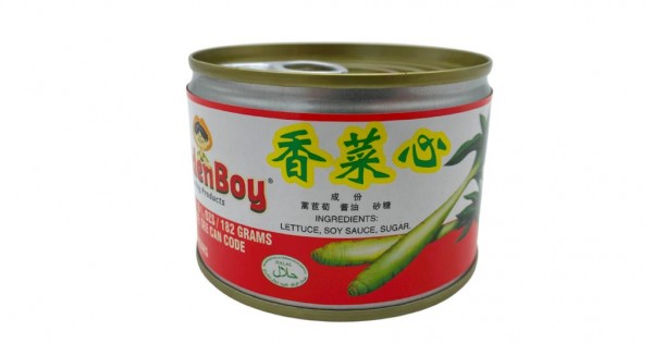 Goldenboy | Lettuce Pickled In Canned | 182gm | 金童牌罐头香菜心 | CN