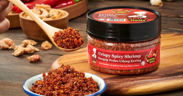 Spicymama | Crispy Spicy Shrimp | Shiok Spicy | 120gm | 辣妈香脆辛辣虾米 (辣) | MY