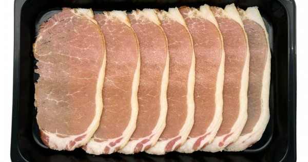 Smoked Pork Back Bacon Sliced | Low Sodium | 200gm | 培根肉切片 | 少盐 | SG