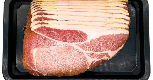 Smoked Pork Back Bacon Sliced | 500gm | 烟熏猪里脊培根肉切片 | NL