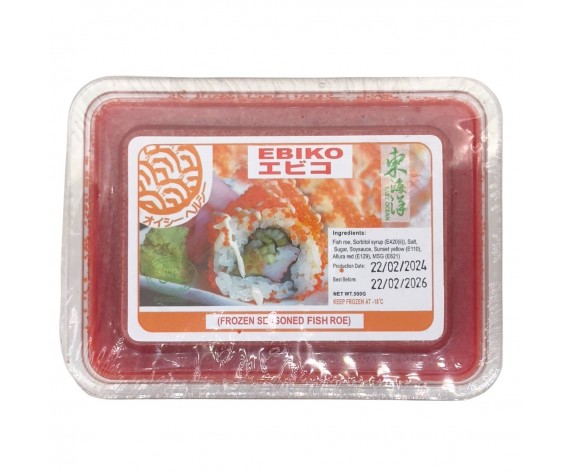 Ebiko Fish Roe | Black | 500gm | 飞鱼籽(黑) | MY | S.S. Kim Enterprises Pte Ltd