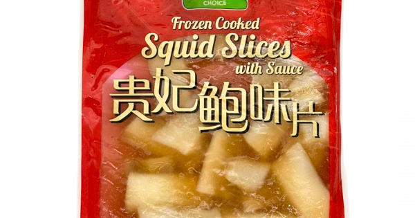 Cooked Squid Sliced With Sauce | Imitation Abalone Sliced | 300g | 鱿鱼片 ...